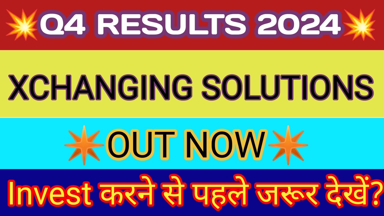 Xchanging Solutions Q4 Results 🔴 Xchanging Solutions Results 🔴 ...
