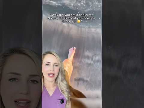 Why beaches and pedicures DON’T go together