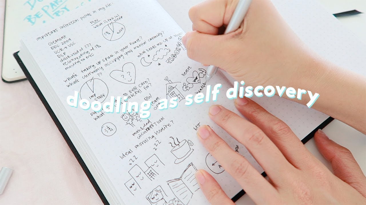 Journal & Doodle With Me: Prompts + Drawing as Self Discovery - YouTube