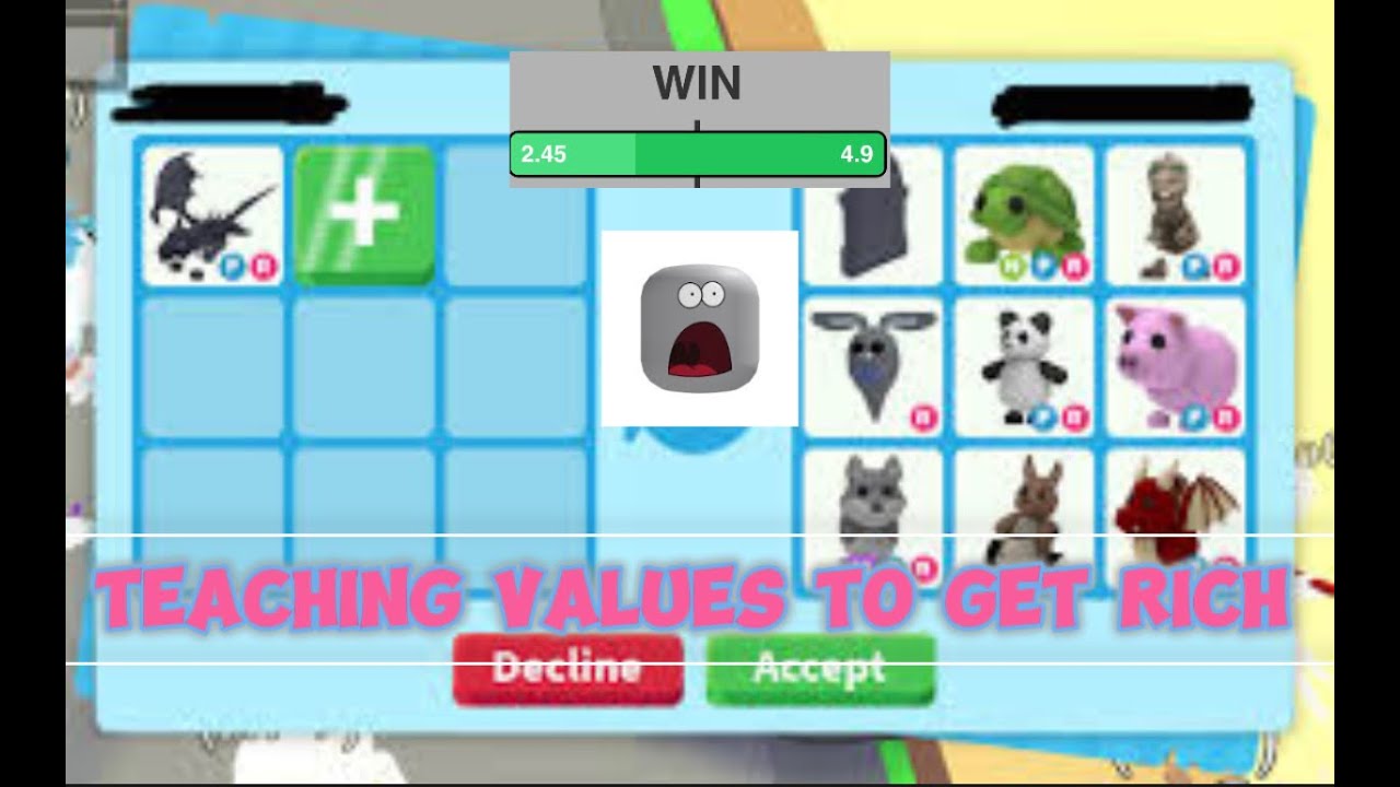 TEACHING REAL PRO VALUES ADOPT ME🤫 - YouTube