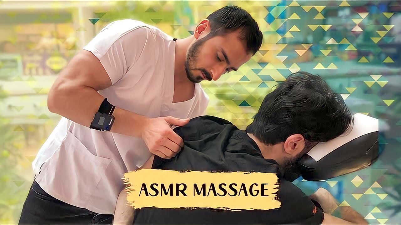 ASMR Chair Massage,So Relaxing...Yakup Massage - YouTube