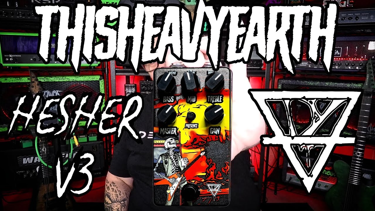 THIS HEAVY EARTH: "Hesher V3" METAL (DEMO) #hesher #distortionpedal # ...