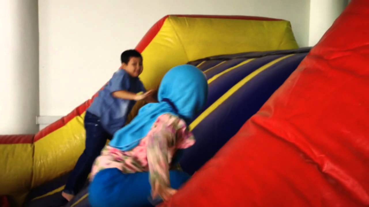 Climb Slide and Ball Pool, Inflatable Games - YouTube