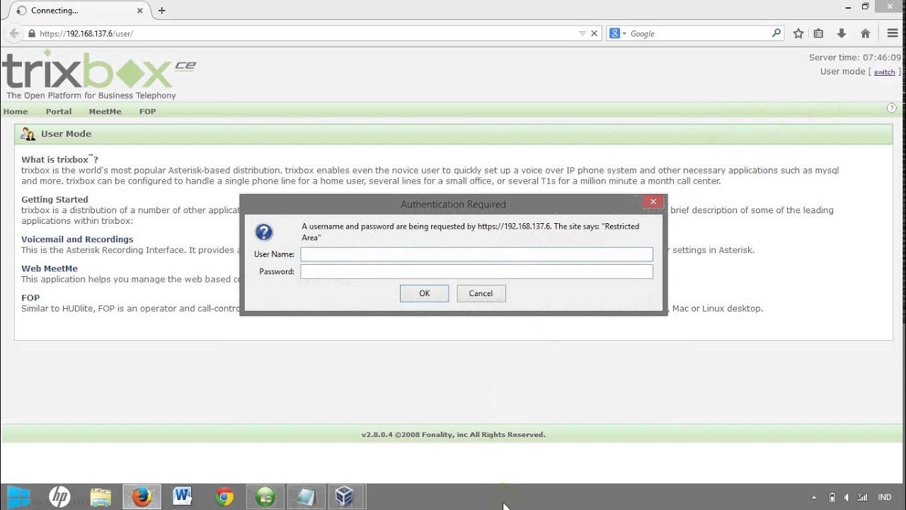 VoIP dengan Server Trixbox - YouTube