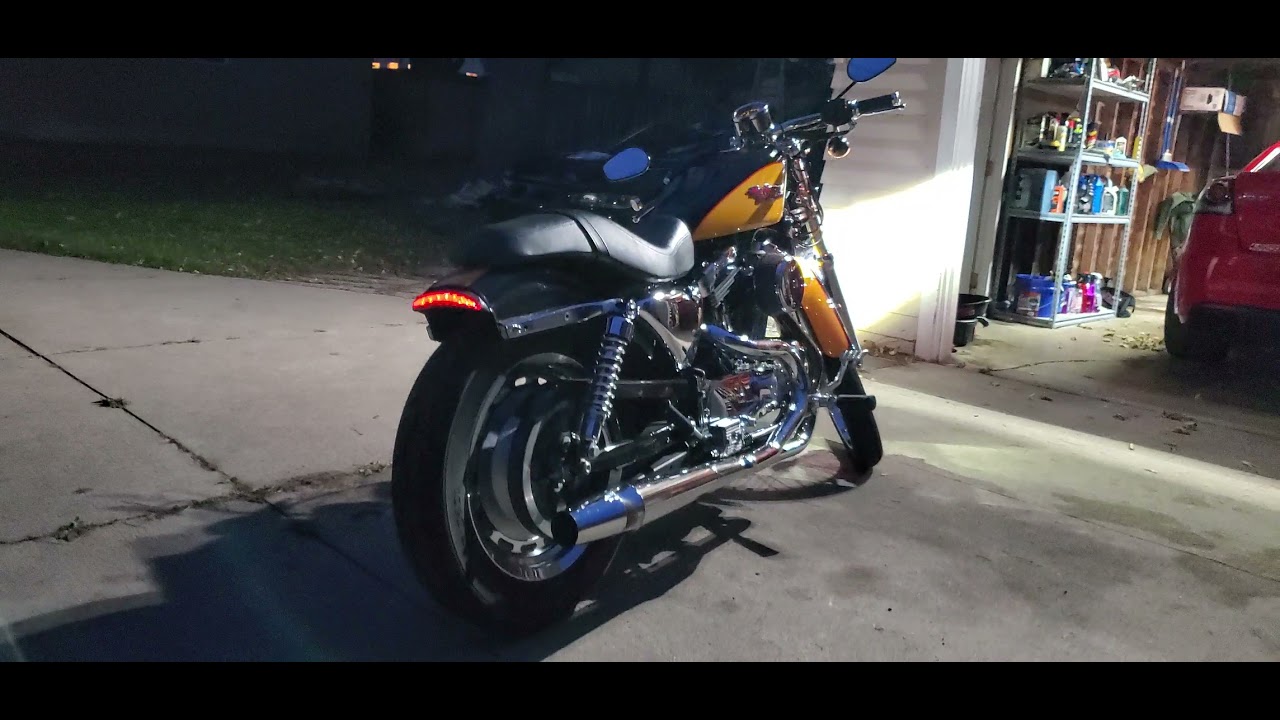 2000 Harley Davidson Sportster 1200 Custom Cold Start w/Thunderheader 2 ...