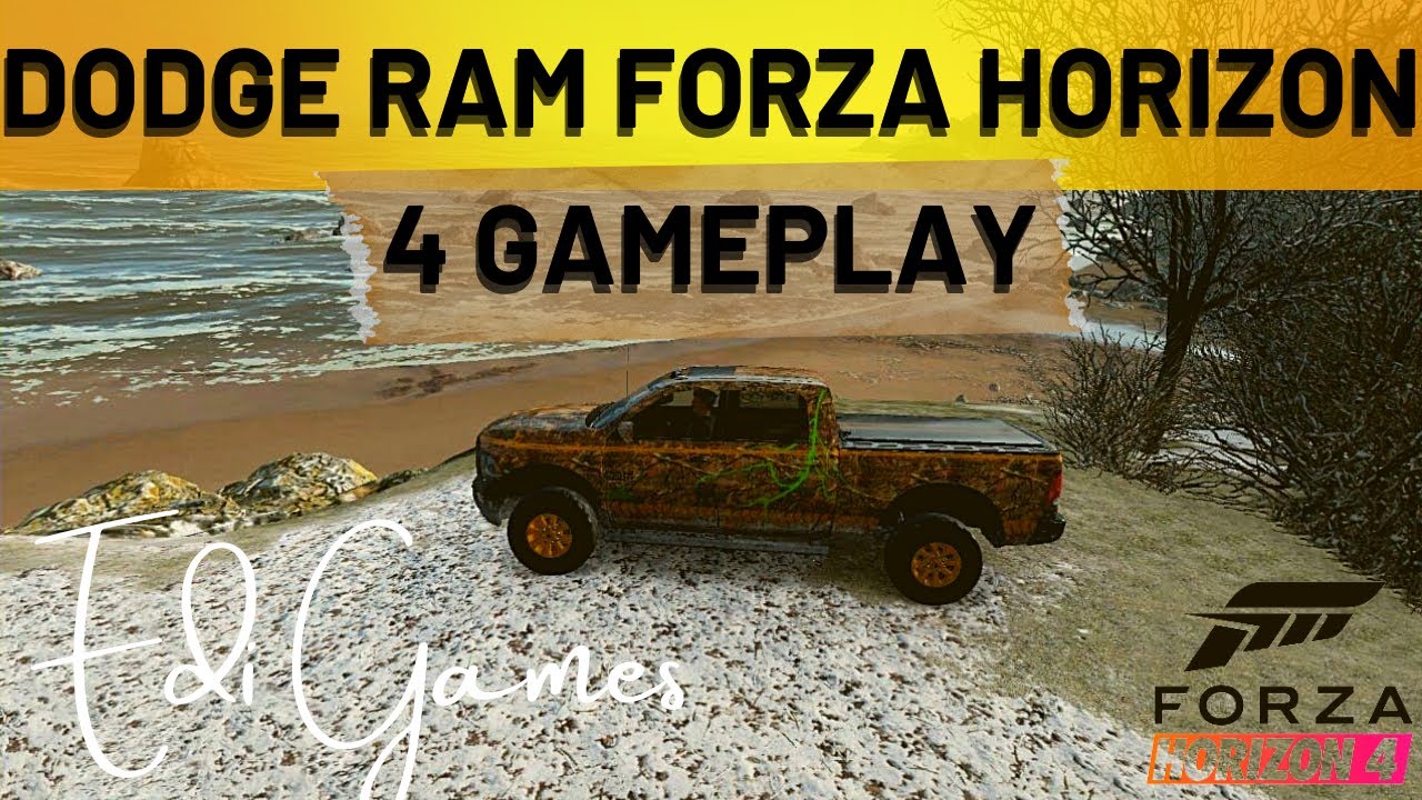 [GAMEPLAY] DODGE RAM | FORZA HORIZON 4 | LOGITECH G27 - YouTube
