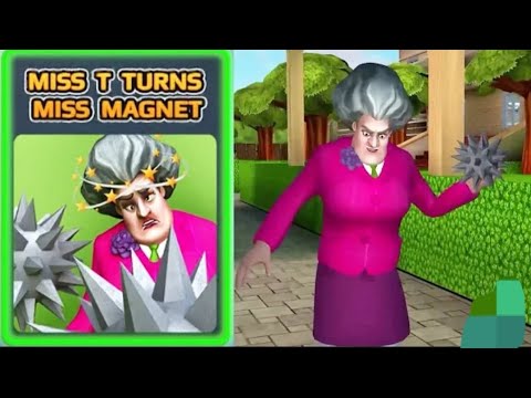 SCARY TEACHER 3D/ MISS T TURNS MISS MAGNET 🧲/PRANK FAIL/FIGHTERWAR ...