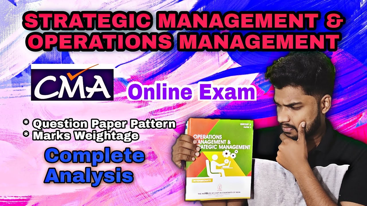 New Question Paper Pattern and Marks Weightage || OPM & SM Part 9 ...
