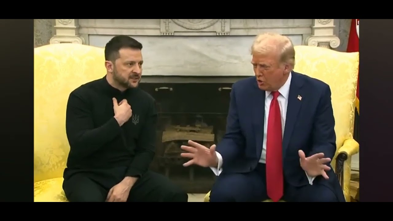 Donald Tamp ve Zelenski Tartismasi Türkçe Dublaj #emperyalizm #sömürge ...