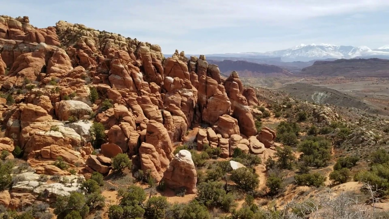 Fiery Furnace Overlook in Arches National Park Utah 2019 - YouTube