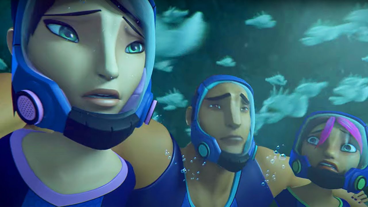 Attacked by Stonefish! | The Deep Season 2 | Undersea Adventures | 7 ...