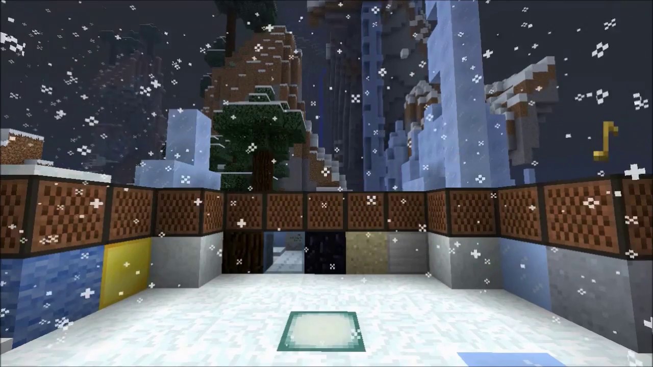 THE GREATEST SHOWMAN ♫ "REWRITE THE STARS" [Minecraft Noteblock Music ...