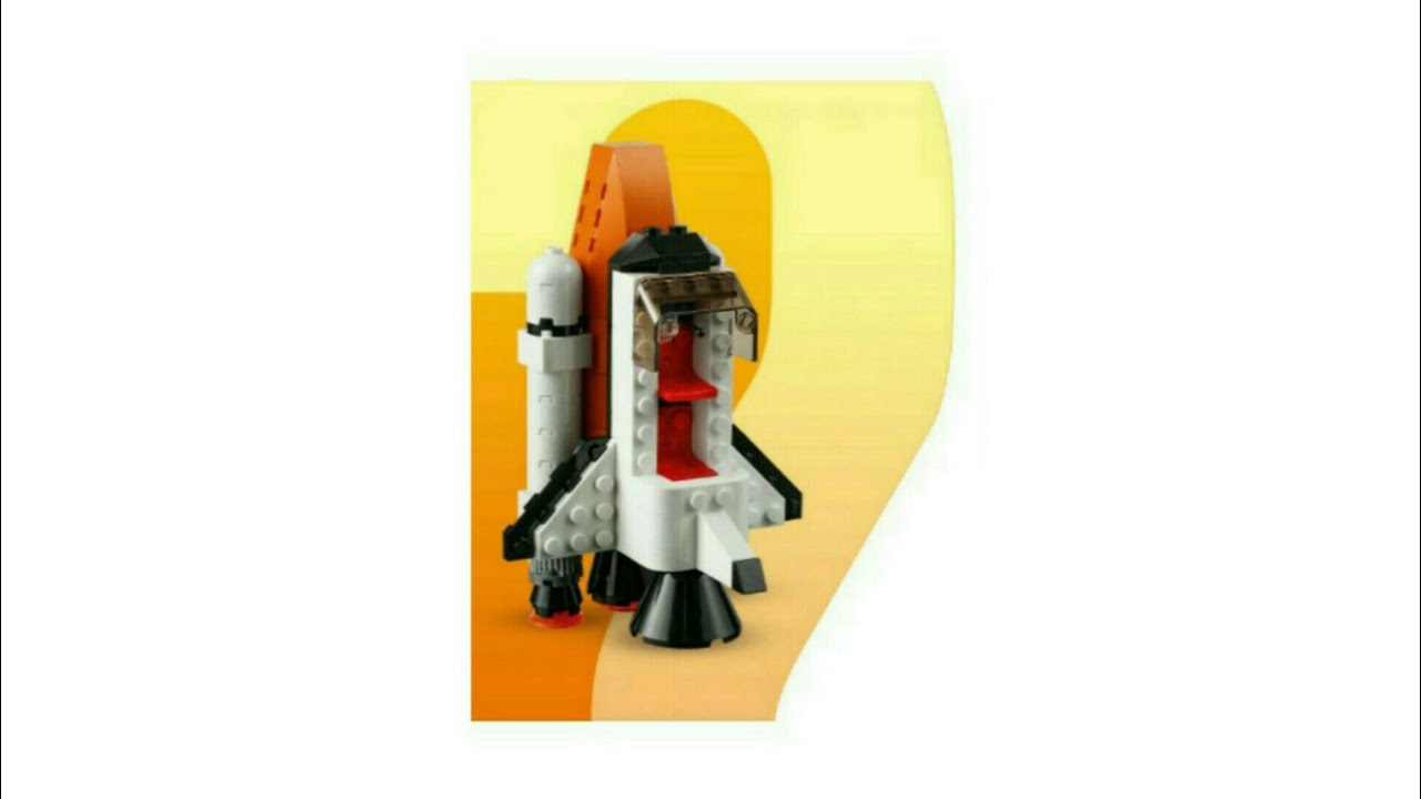 How to build a mini Shuttle LEGO 🛰 - YouTube