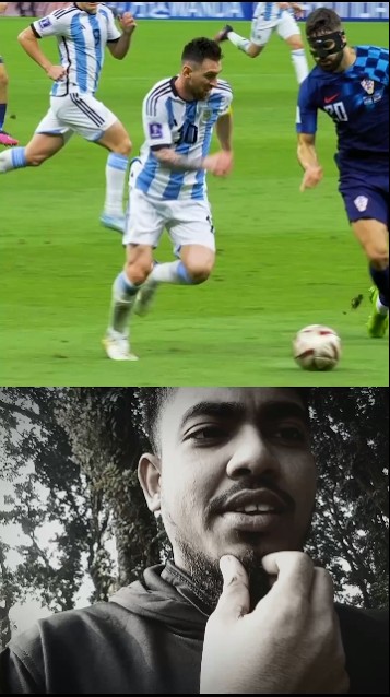 Messi’s long pass goal😱#shortvideo #viralvideo #trending #duet # ...