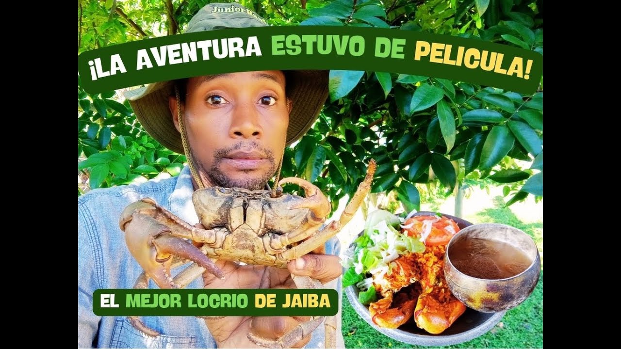 Así se cocina el #locrio de JAIBAS en un #campo de SABANA de la MAR en ...