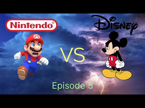 Nintendo Vs Disney 5 - Big Reverse Race Vs The Joker - YouTube