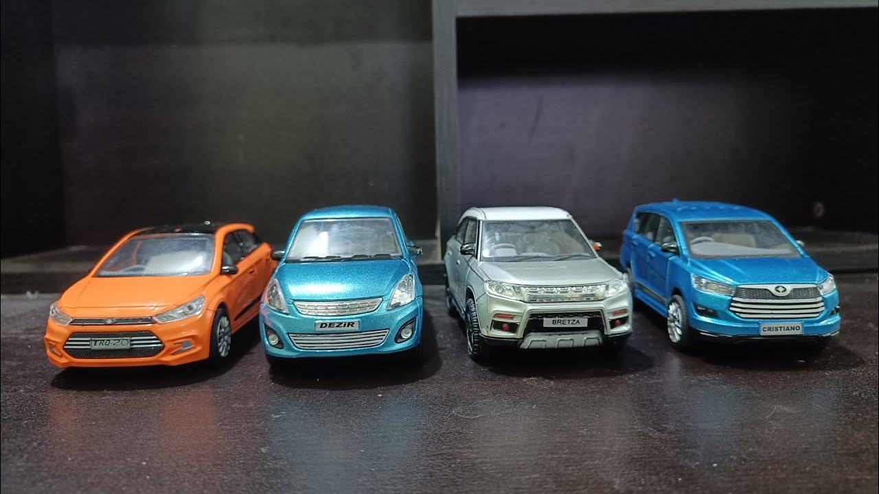 Centy Toys Cars collection Innova | Brezza | dzier And i20 - YouTube
