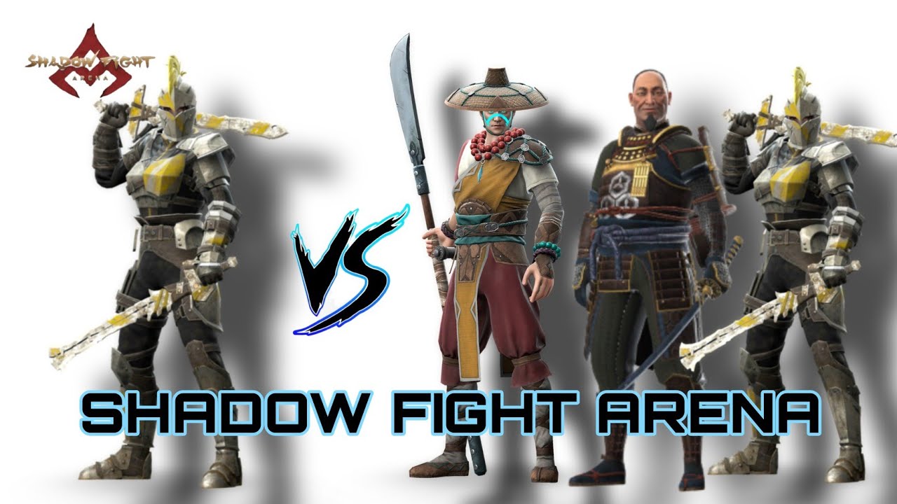 Shadow Fight Arena || "KATE vs Three Warriors" - Gameplay || Itz ...