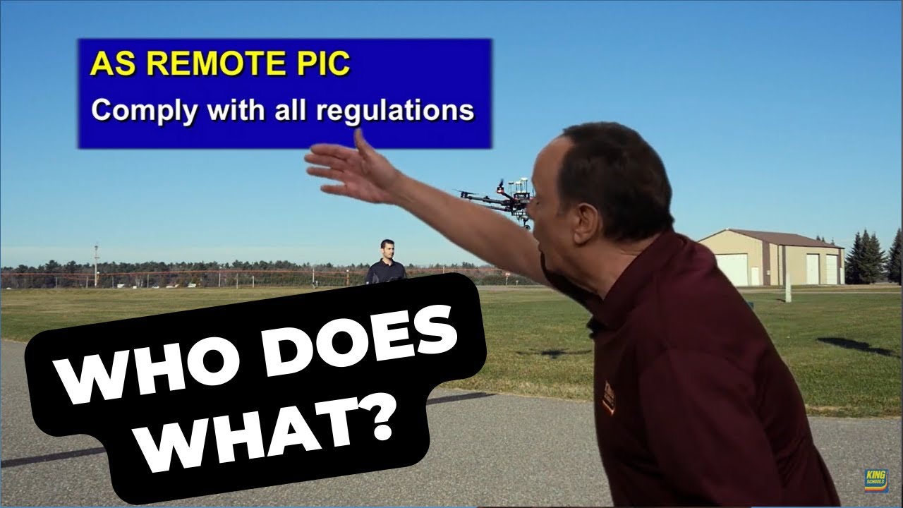 Drone Regulations (Video 3 of 8) // Remote Pilot Crew Roles And ...