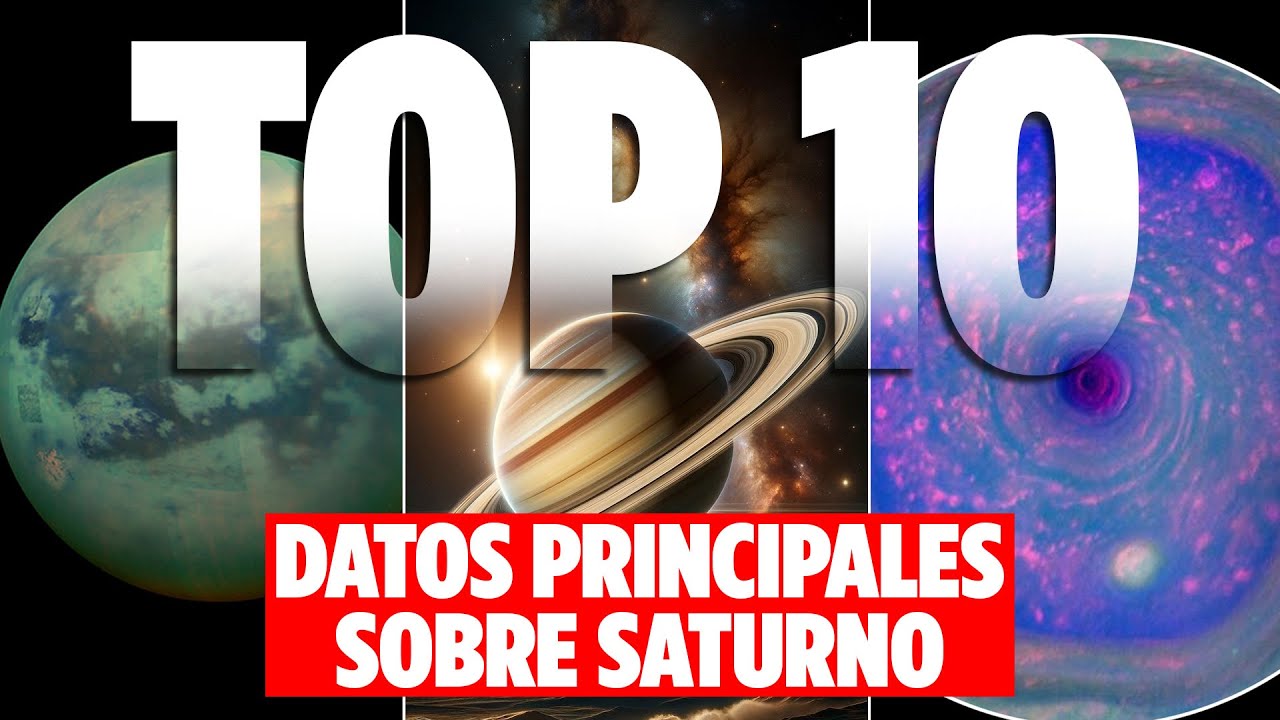 🌌 10 datos fascinantes sobre Saturno | Descubre la joya del sistema ...