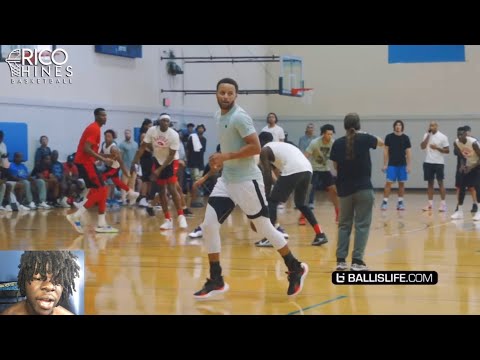 Steph Curry, Trae Young & Cade Cunningham Go At It! at Rico Hines ...