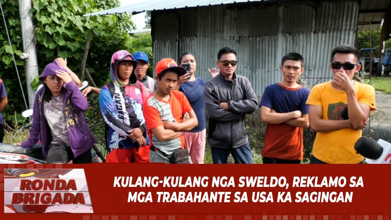 Kulang-kulang nga sweldo, reklamo sa mga trabahante sa usa ka sagingan ...