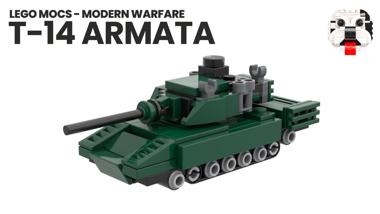LEGO T-14 Armata Main Battle Tank MOC [Remake] - YouTube