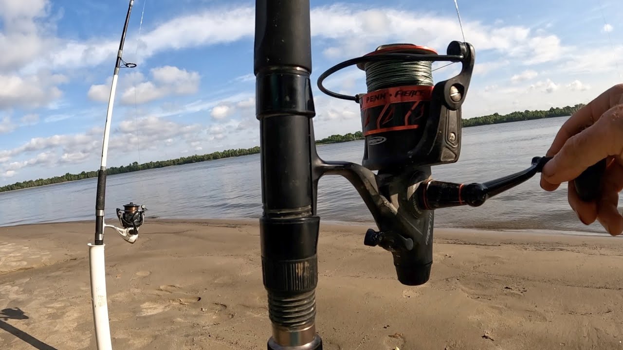 Fishing From The Bar Catfish, Flathead, Skipjack, White Bass - YouTube