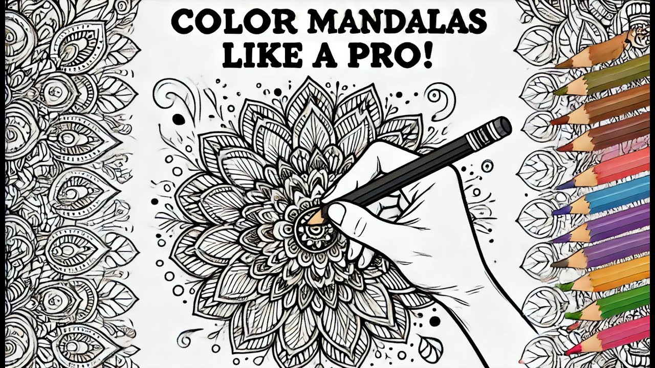 How to Color Mandalas Like a Pro Step by Step Guide for Stunning ...