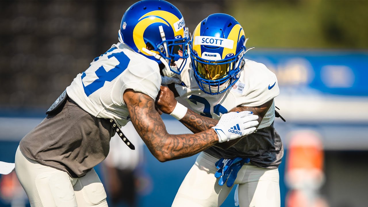 Jordan Fuller & Nick Scott's Training Camp Life | Rams Rookies vs. Vets ...