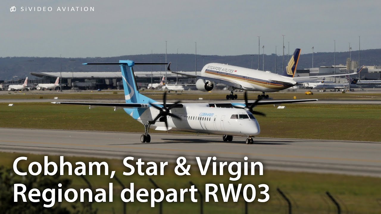 Cobham Aviation (VH-IYJ), Star Aviation (VH-NTE) & Virgin Regional (VH ...