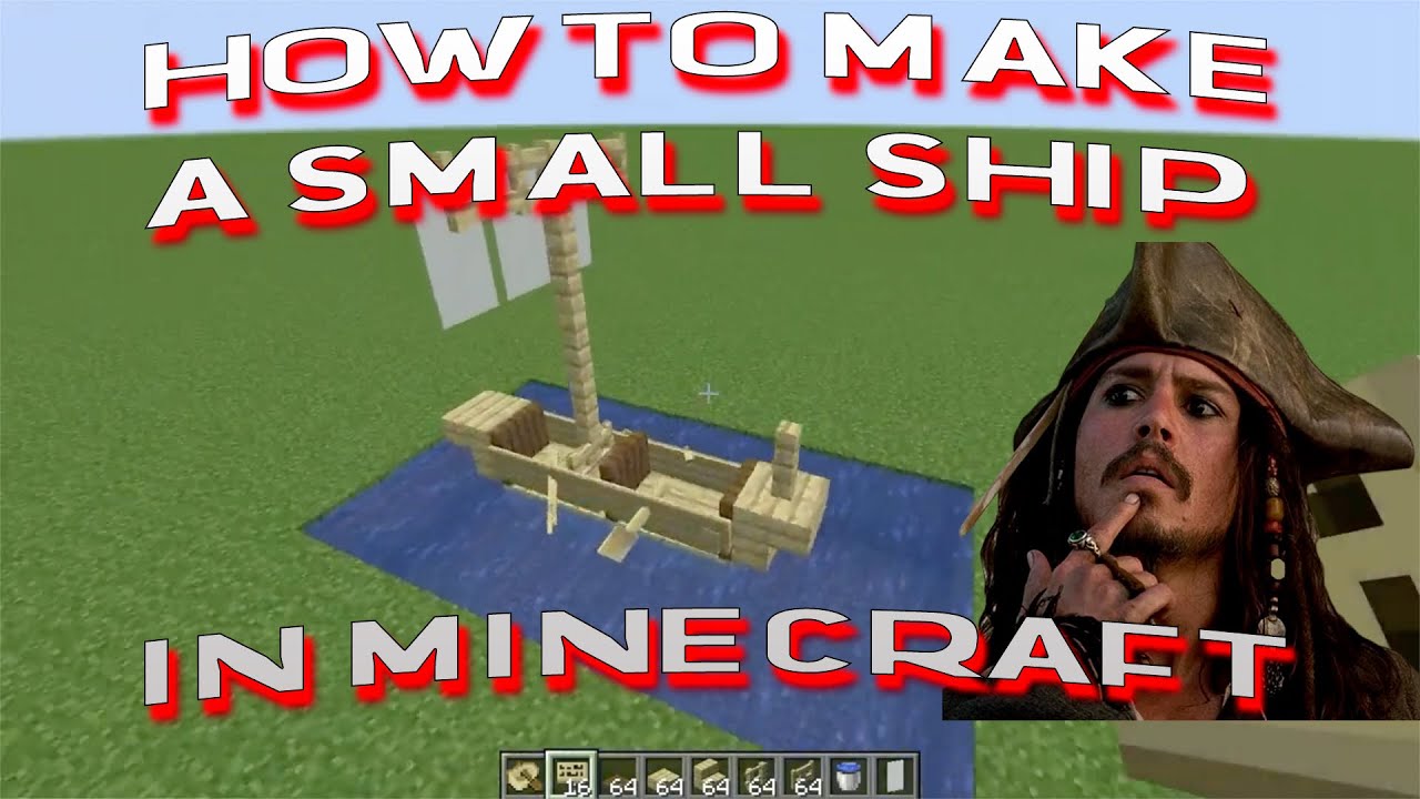 HOW TO MAKE A SMALL SHIP IN MINECRAFT |Minecraft 2012 vs 2022 vs 2032 ...