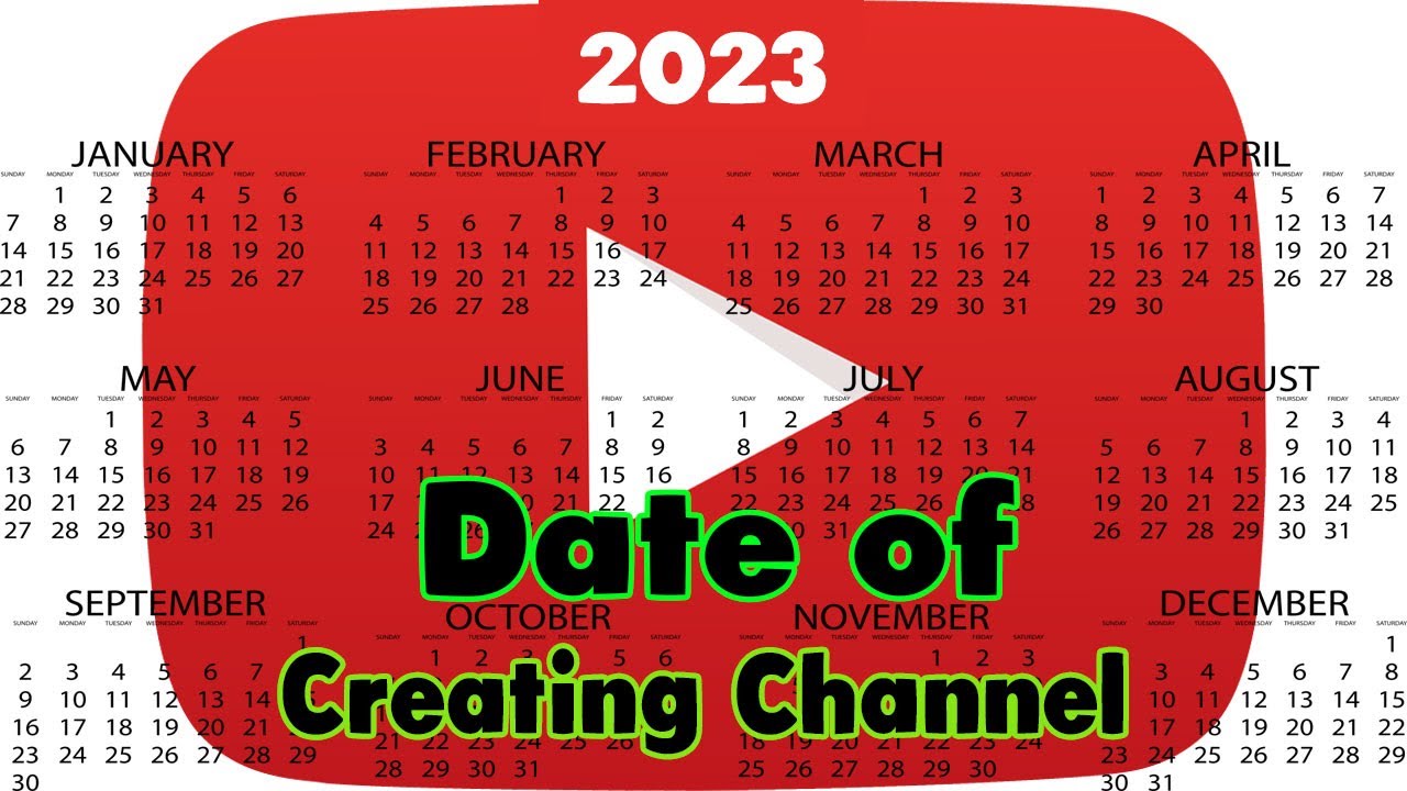 The Creation Date Of Your Youtube Channel | Know all channel details ...