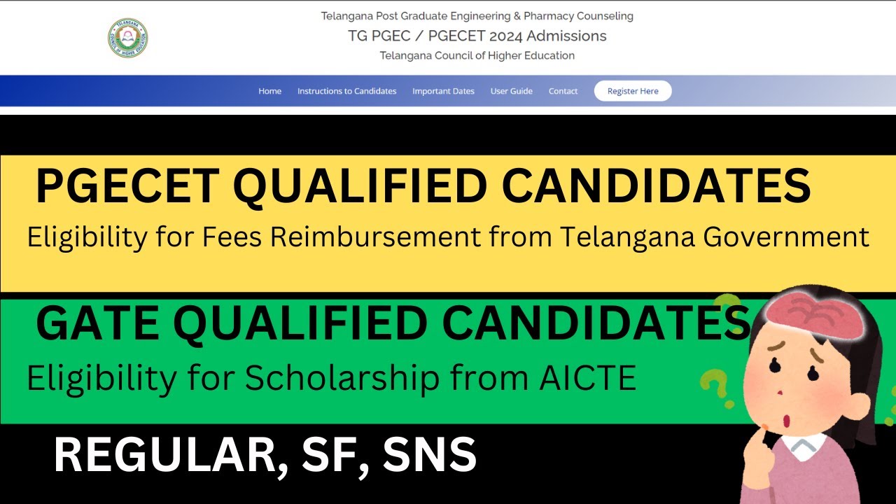GATE & PGECET Qualified candidates clarification on selection of ...