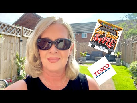 Early Morning At The Car Boot Sale! 🚘☀️ A New Look! Tesco Haul ! Nancy ...