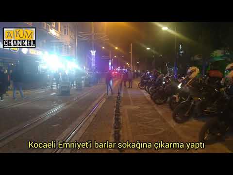 #kocaeli #polis Kocaeli Emniyet Müdürlüğü barlar sokağında
