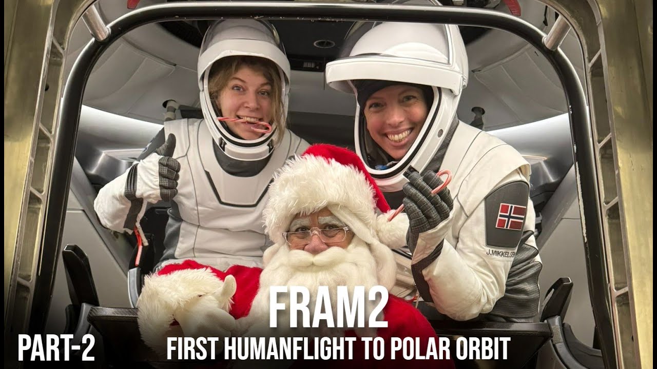 FRAM2: SpaceX's First Human Spaceflight To Polar Orbit Set To Launch In ...