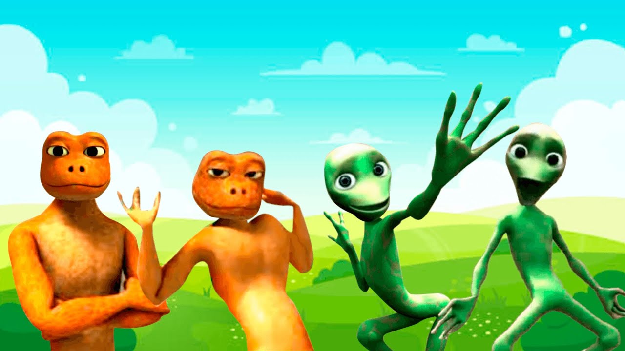 Wrong Heads With PATILA ad DAME TU COSITA nd ME KEMASTE Alien Green El ...