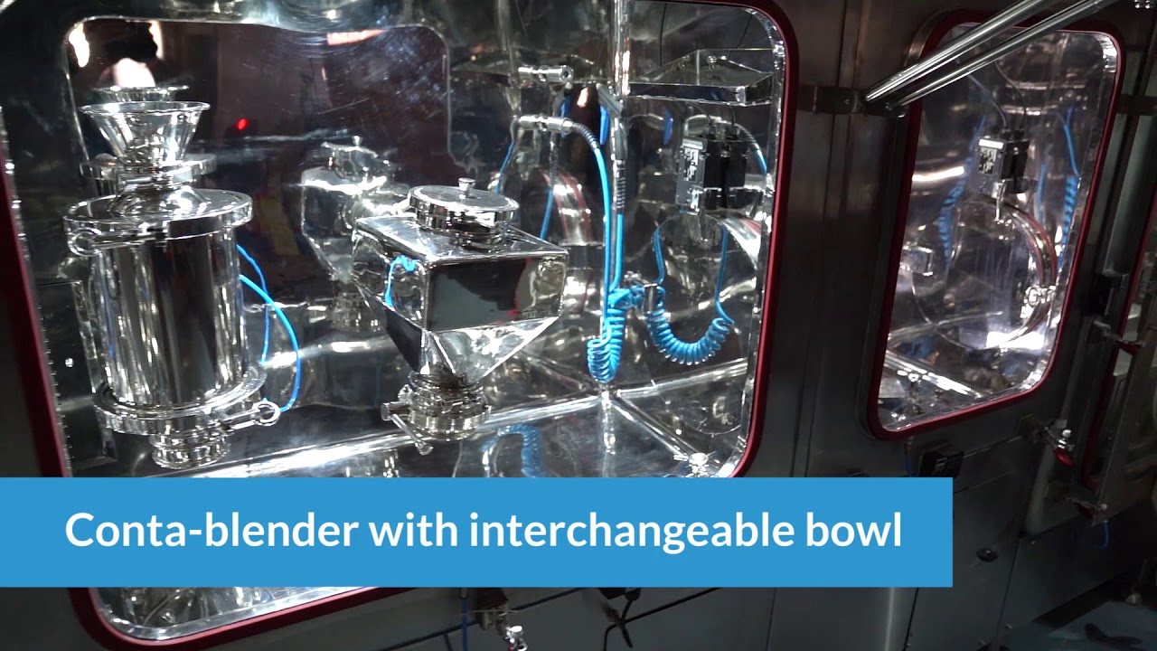 OEL 5 Compliant Contained Granulation Line by Fabtech - YouTube