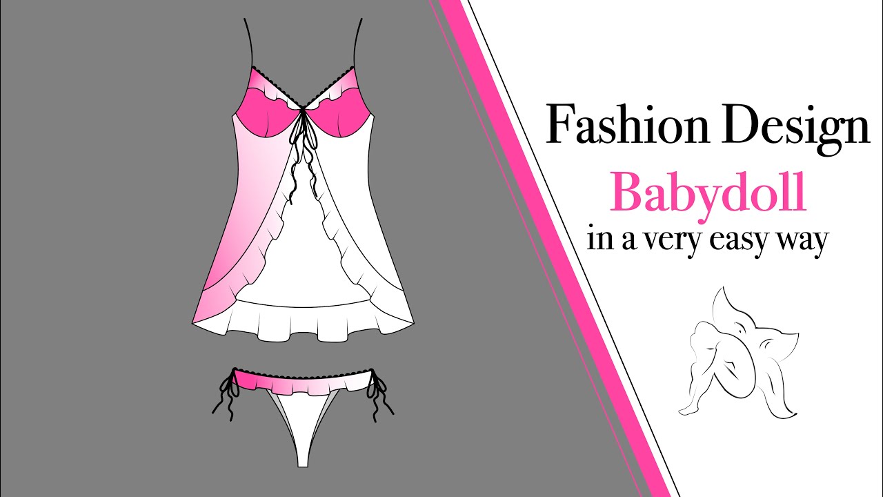 HOW TO DESIGN LINGERIE - YouTube