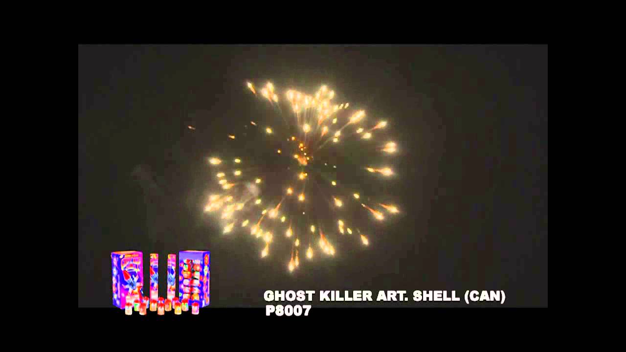 GHOST KILLER ART. SHELL (CAN) - Winda Fireworks - P8007 - YouTube