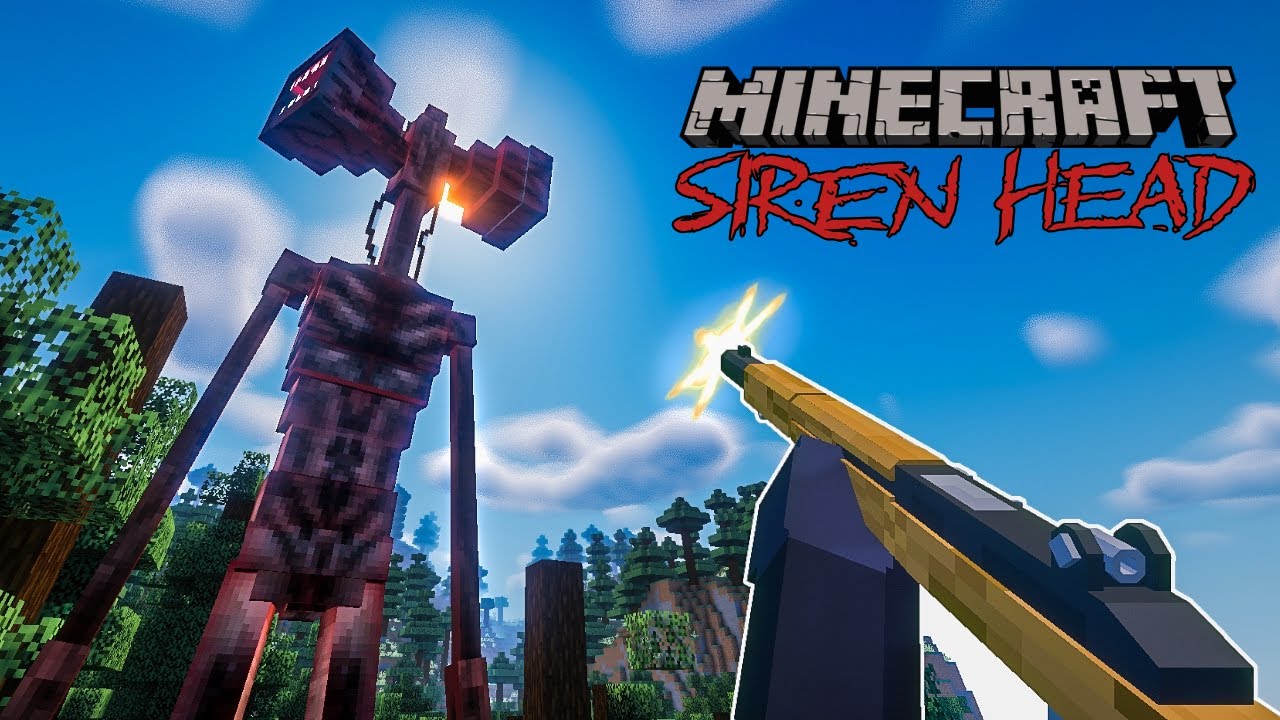 Hunting Minecraft's Best Horror Mod: Siren Head - YouTube