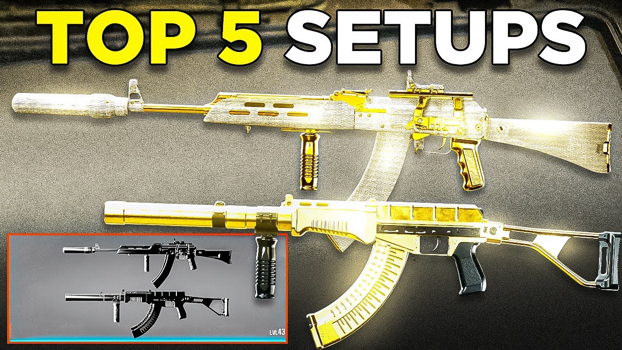 NEW TOP 5 META ASSAULT RIFLE LOADOUTS in BLACK OPS 6! 👑 (BO6 Best Class ...