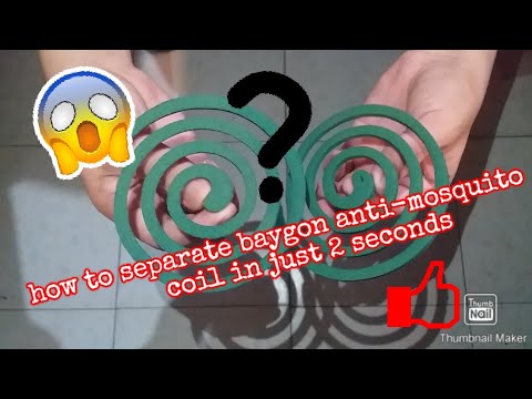 How to separate baygon katol in just 2 seconds #003 - YouTube
