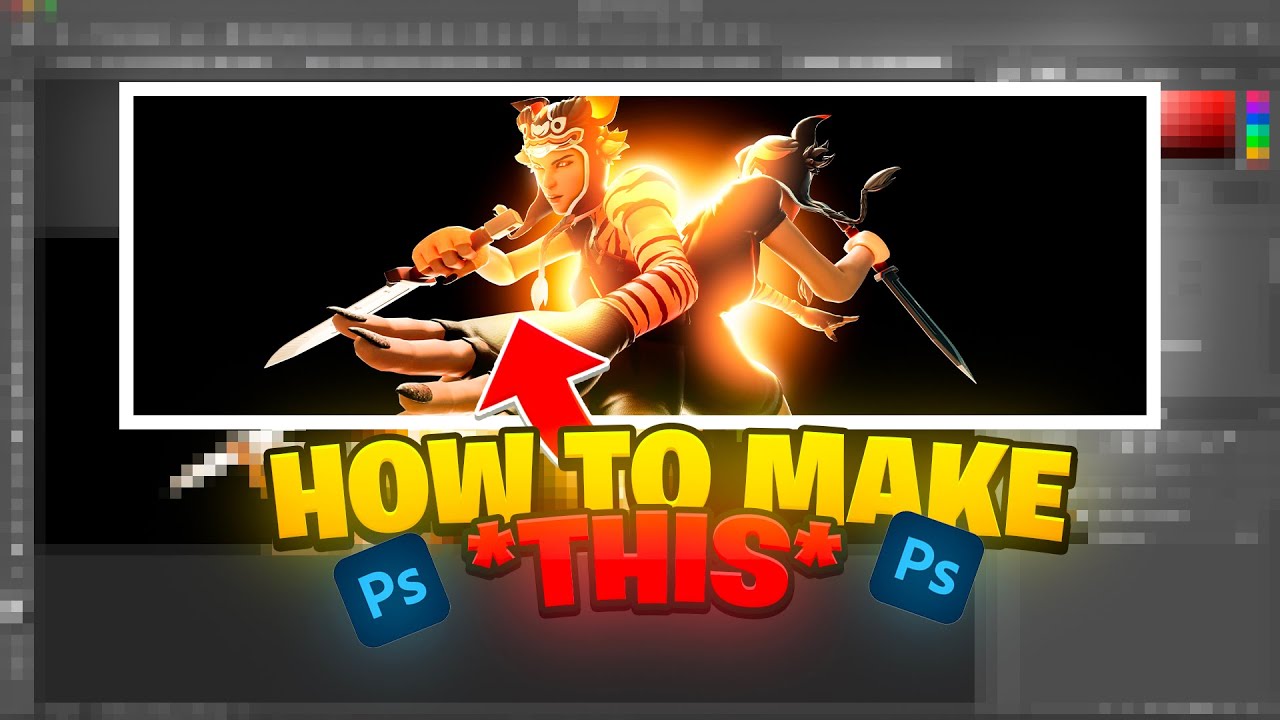 How To Make God Lighting In Photoshop! - YouTube
