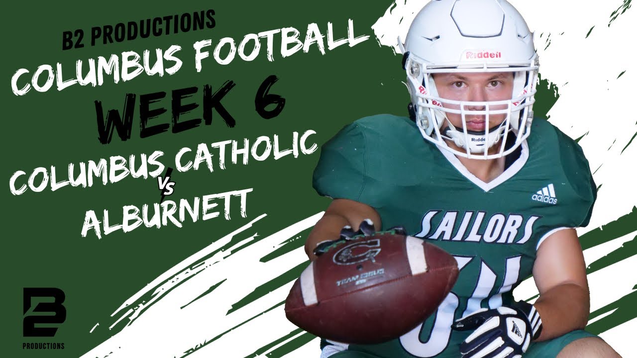 2023 Columbus Football Week 6 vs Alburnett - YouTube
