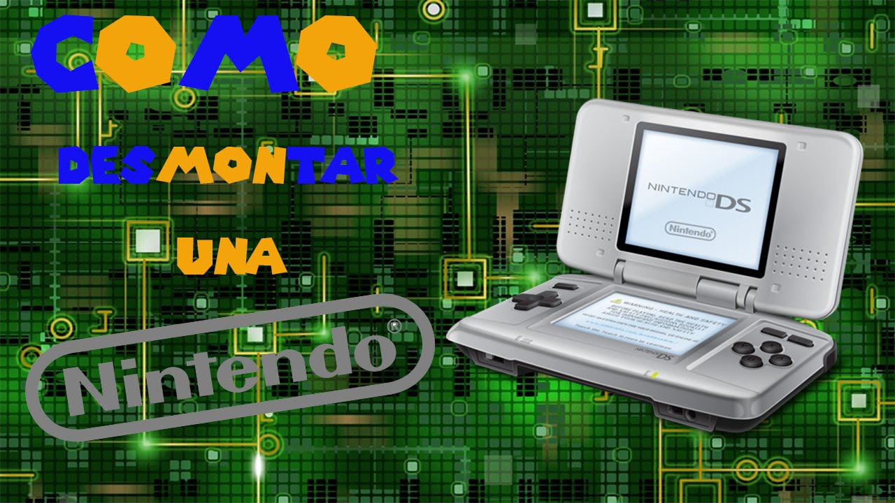 Como desmontar una Nintendo DS - YouTube