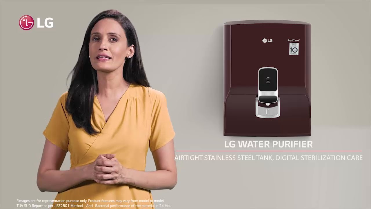 LG Water Purifier | Airtight Stainless Steel Tank | Digital ...