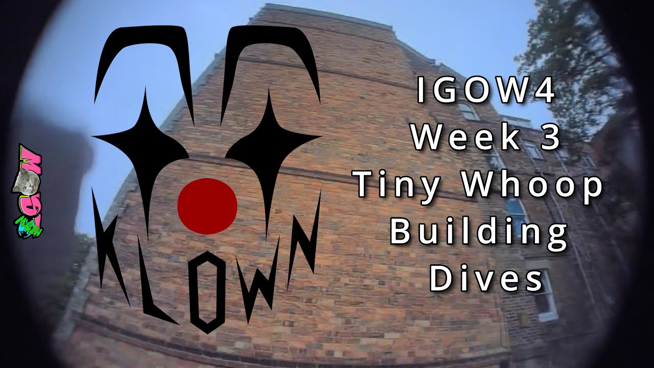 IGOW4 - Week 3 - Tiny Whoop Building Dives - #igow4 - YouTube