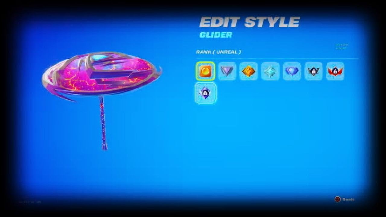 NEW Pantheon Ranker Glider! All Tournament Rewards! - YouTube